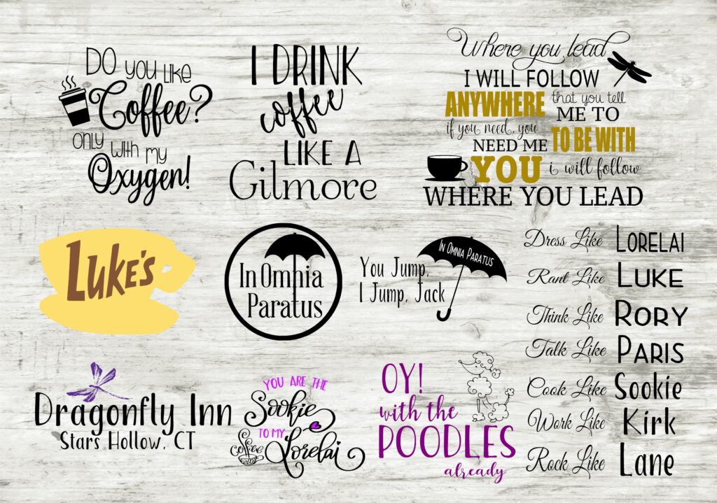 GILMORE GIRLS Wood Signs & Trivia Night 10 Options – Yuma’s #1 Paint ...