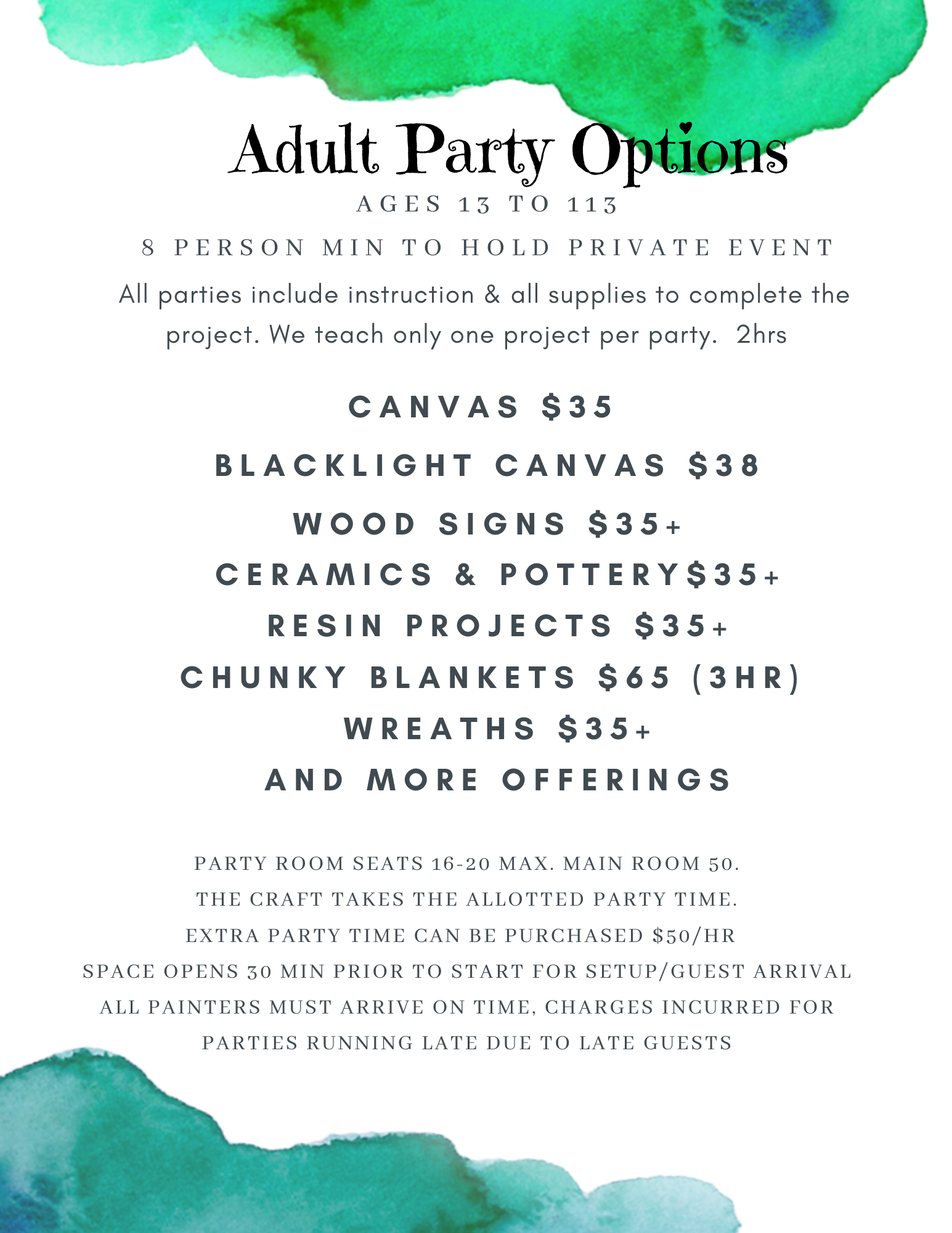 Adult Private Parties